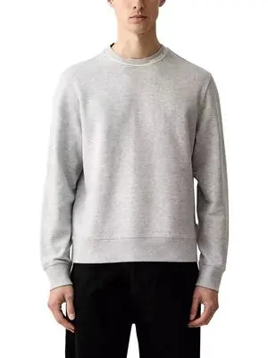 Michael Kors Logo Print Crew Neck Sweater - Grey