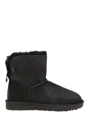 UGG Mini Bailey Bow Ii Ankle Boots - Black