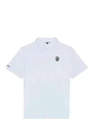 MALBON Fairway Stealie Polo Shirt - White