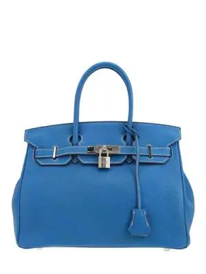 Hermès Hermès 2011 Birkin 30 Tote Bag Blue