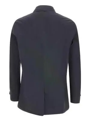Paul & Shark Typhoon Platinum Suede-trim Jacket - Black