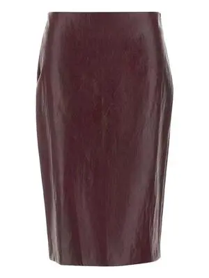 Marella Biada Midi Skirt - Red