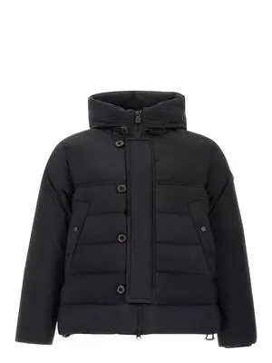 Peuterey Eddie Padded Down Coat - Black