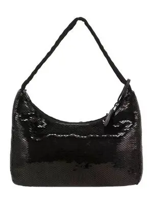 Prada Sequin-embellished Tote Bag - Black