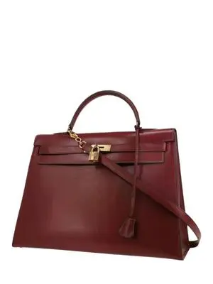 Hermès 1970's 35 Kelly Tote Bag - Red