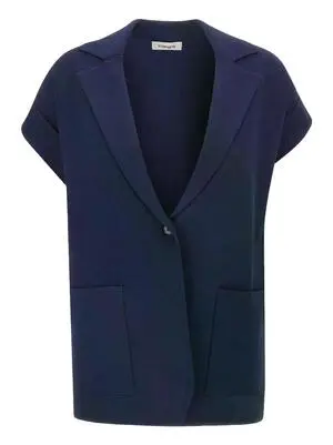 KANGRA Kangra Sleeveless Knitted Blazer