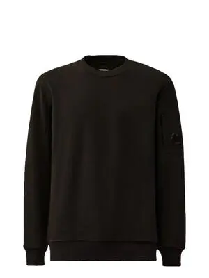 C.P. COMPANY Logo Detail Sweatshirt - Black
