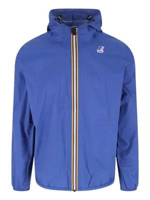 K-WAY Le Vrai 4.0 Claude Hooded Jacket - Blue