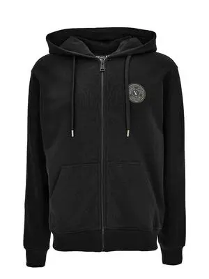 Versace Zipper Sweatshirt - Black