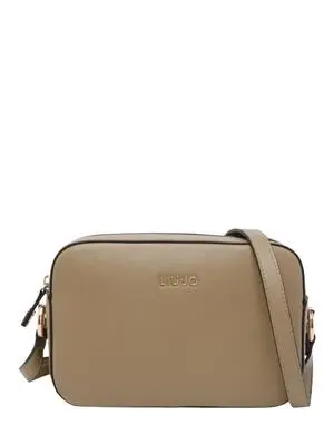 Liu Jo Logo Embossed Shoulder Bag - Brown