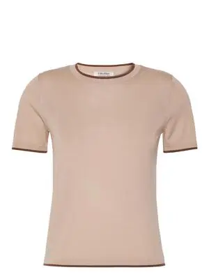 Max Mara Short-sleeved Jumper - Nude