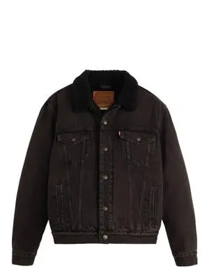 LEVI'S Type Iii Sherpa Trucker Jacket - Black