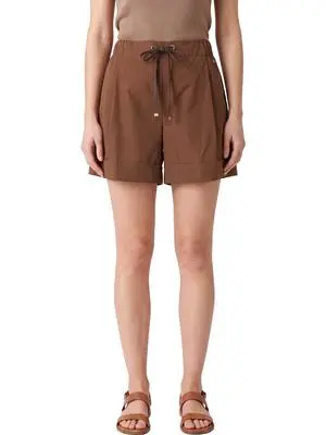 Herno Herno Tailored Drawstring Shorts Brown