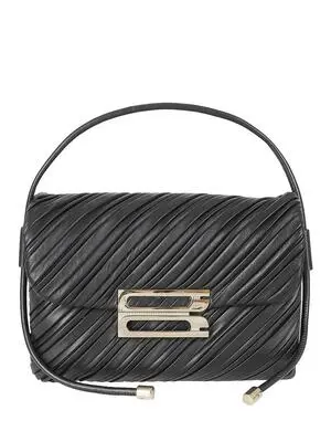 Victoria Beckham Ruched Shoulder Bag - Black