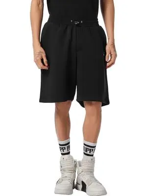 Philipp Plein Logo Detail Sweat Shorts - Black