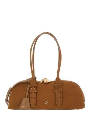 Pinko Shoulder Bag - Brown