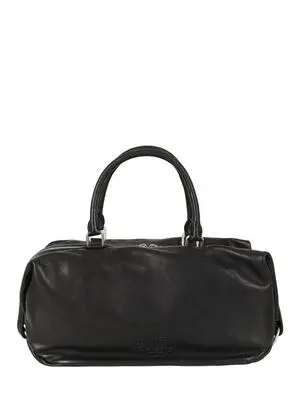 MARGESHERWOOD Leather Shoulder Bag - Black