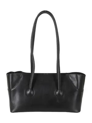 MARGESHERWOOD Leather Shoulder Bag - Black