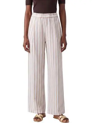 SEMICOUTURE Semicouture Striped Wide-Leg Trousers