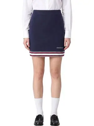 CASABLANCA Casablanca Knit Skirt With Striped Hem