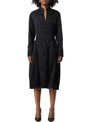 Bottega Veneta Silk Twill Dress - Black