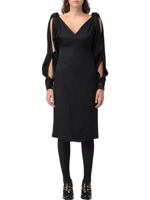 BOTTEGA VENETA Bottega Veneta Black Midi Dress