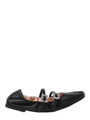ROGER VIVIER Embellished Ballet Flats - Black