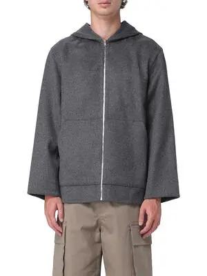 Bottega Veneta Bottega Veneta Zip-Up Hooded Jacket Grey