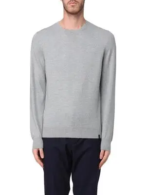FAY Crew Neck Sweater - Grey