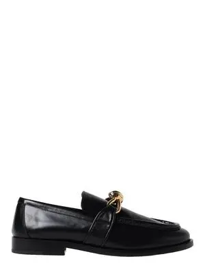 Bottega Veneta Bottega Veneta Loafer With Gold Tone Knot Detailing Black