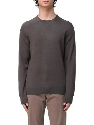 FAY Crew Neck Sweater - Cocoa