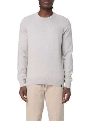 FAY Crew Neck Sweater - Grey 1