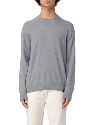FAY Crew Neck Sweater - Grey