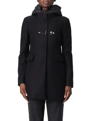 FAY Toggle Coat - Black