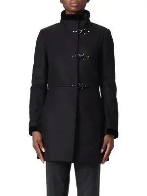 FAY Toggle Coat - Black