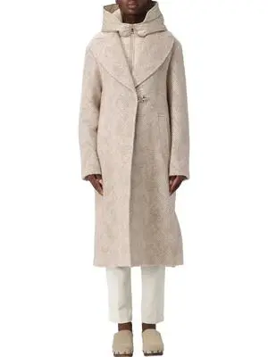 FAY Wool Blend Coat - Beige
