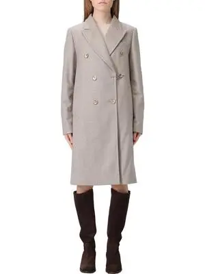 FAY Double Breasted Coat - Beige