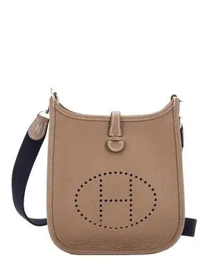 Hermès Evelyne Leather Bag - Grey