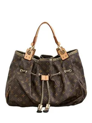 Shopbop Louis Vuitton Irene Monogram Drawstring Handbag - Brown