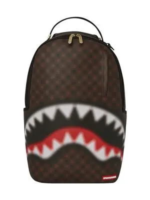 SPRAYGROUND Sharks In Paris Blur Effect Backpack - Multicolor