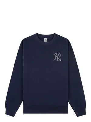 SPORTY & RICH Sporty & Rich Yankees Embellished Crewneck