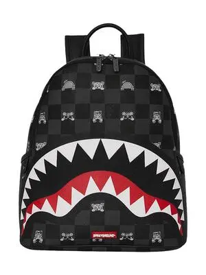 SPRAYGROUND Shark Mob Hideout Savage Backpack - Multicolor