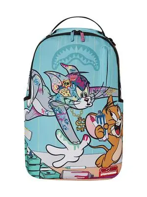 SPRAYGROUND Tom & Jerry "can't Catch Me" Dlxsr Backpack - Multicolor