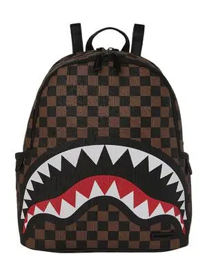 SPRAYGROUND Private Jet Shark Club Savage Backpack - Multicolor
