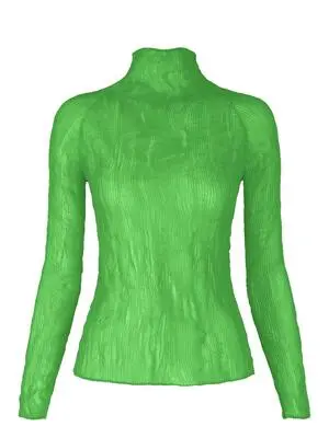 Issey Miyake Chiffon Twist 1 Shirt - Green