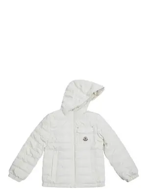 Moncler Quillon Quilted Hooded Jacket - Bianco