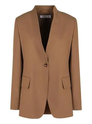 MAX MARA MAX MARA Signale Single-Breasted Cotton Jacket