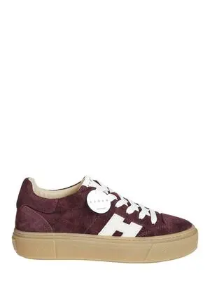 Hogan H705 Lace-up Sneakers - Marrone