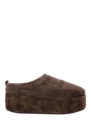 Balenciaga Alaska Soft Platform Flat - Light Espresso