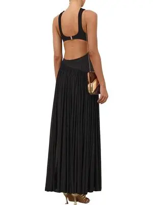 Zimmermann Valiant Midi Dress - Black